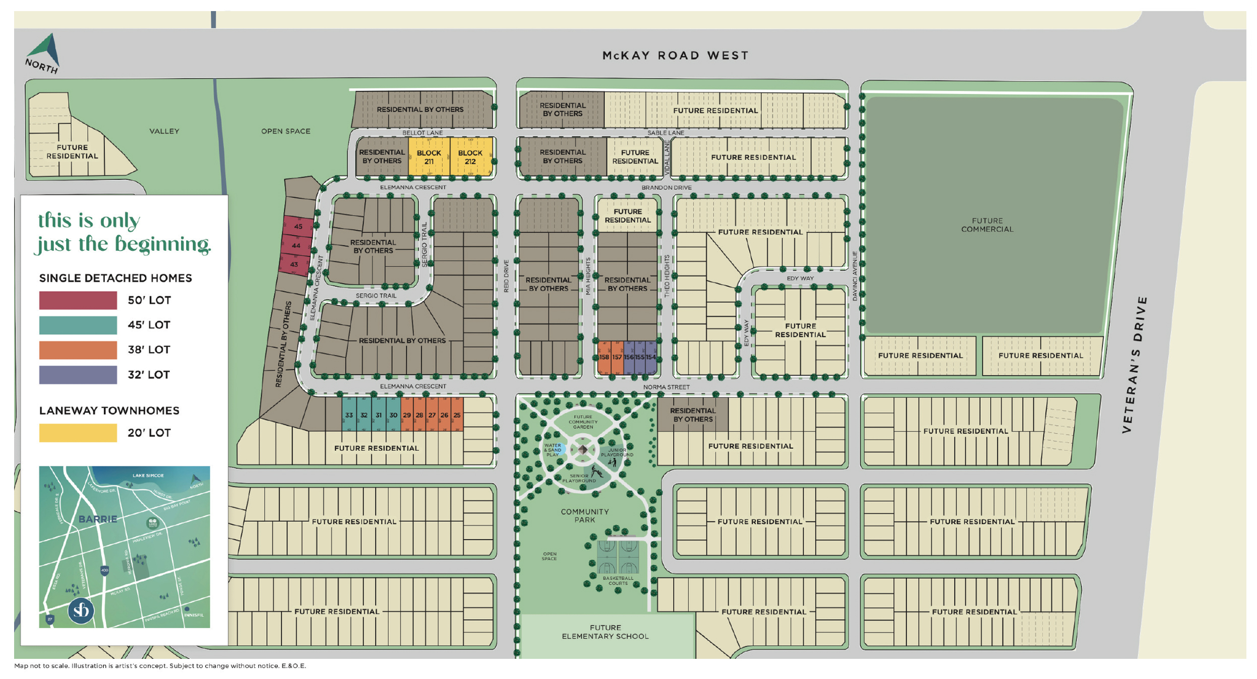 Site Plan – South Barrie